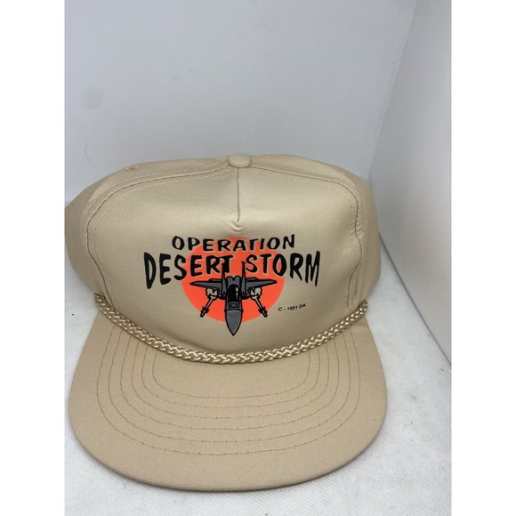 Accessories | Vintage Rare Capitol Brand Operation Desert Storm Hat ...